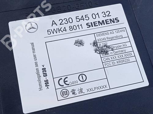 Electronic module MERCEDES-BENZ S-CLASS (W220) S 400 CDI (220.028, 220. ...