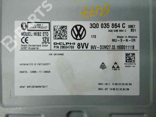 Radio VW TIGUAN ALLSPACE (BW2, BJ2) 2.0 TDI 4motion 4501213 | B-Parts