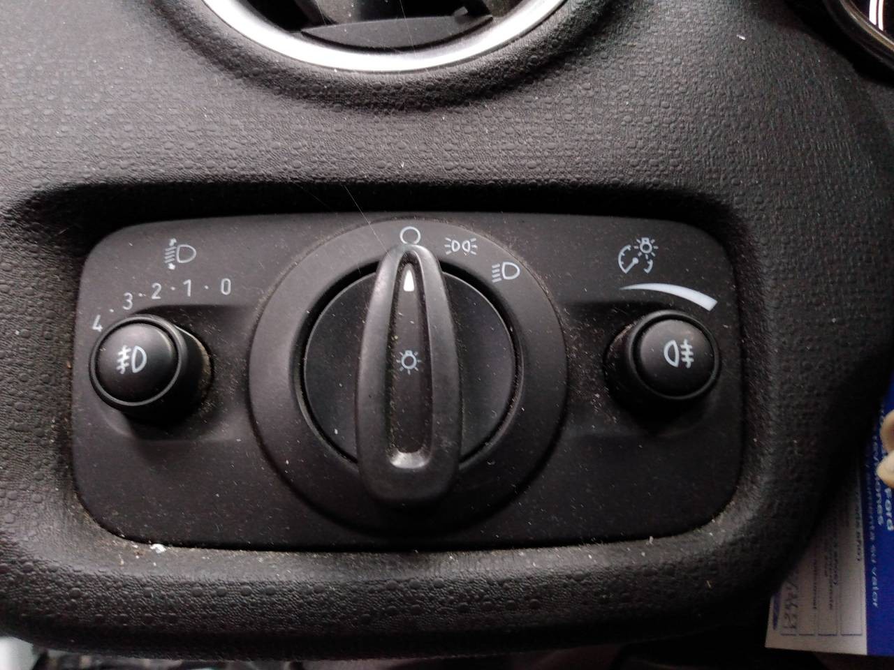 Headlight switch FORD FIESTA VI (CB1, CCN) 1.5 TDCi 7779176 | B-Parts