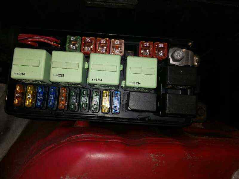 Fuse box MINI MINI (R50, R53) Cooper 4179844 | B-Parts