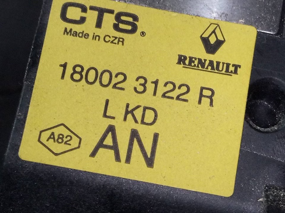 Pedal DACIA LODGY (JS_) 1.6 LPG 9416976 | B-Parts