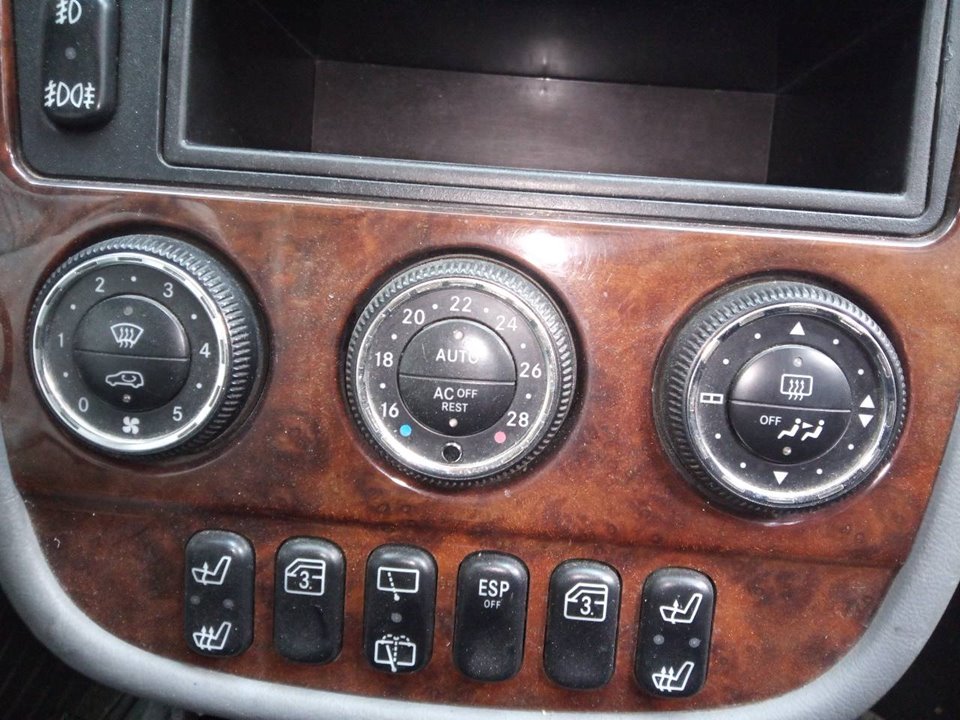Climate control MERCEDES-BENZ M-CLASS (W163) ML 270 CDI (163.113 ...