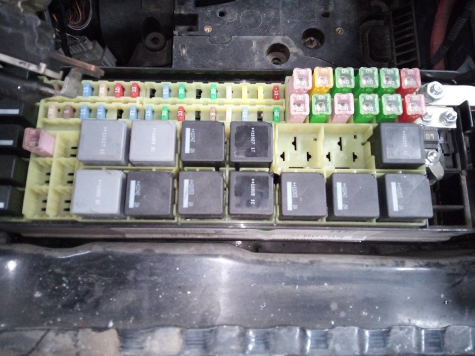 Fuse box LAND ROVER RANGE ROVER SPORT I (L320) 3.0 D 4x4 8638435 | B-Parts
