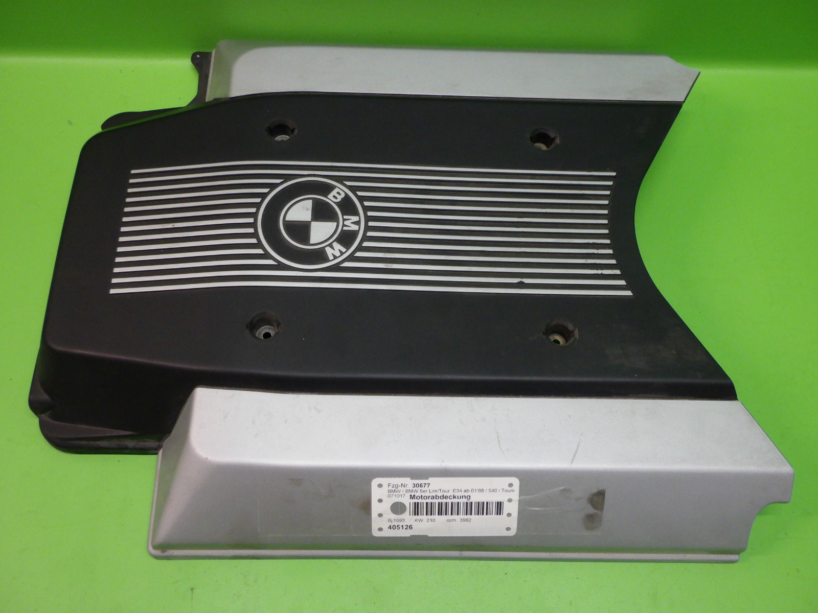 Engine cover BMW 5 Touring (E34) 540 i 17643255 | B-Parts