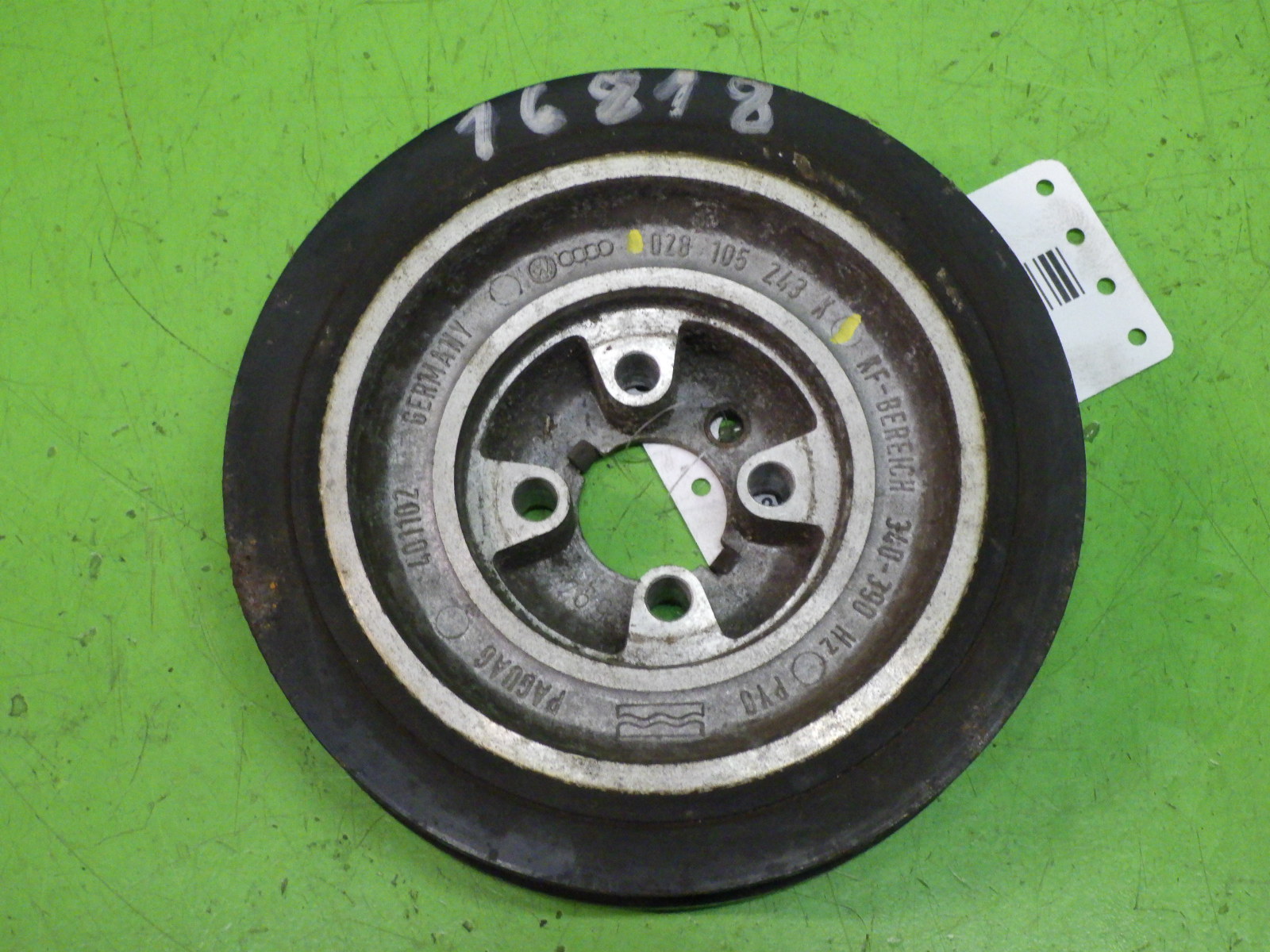 Pulley VW PASSAT B3/B4 Variant (3A5, 35I) 1.9 TDI 30447099 | B-Parts