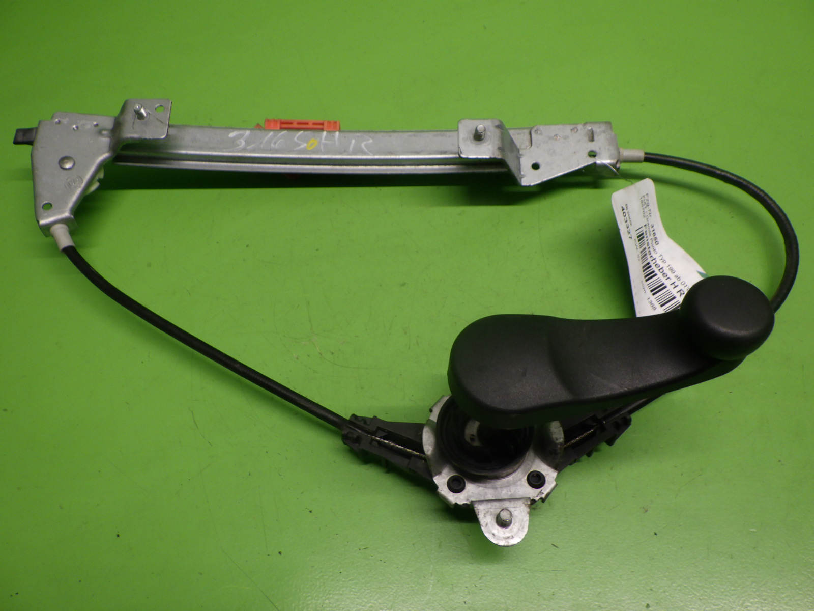 Rear right window mechanism FIAT GRANDE PUNTO (199_) 1.4 (199AXB11 ...
