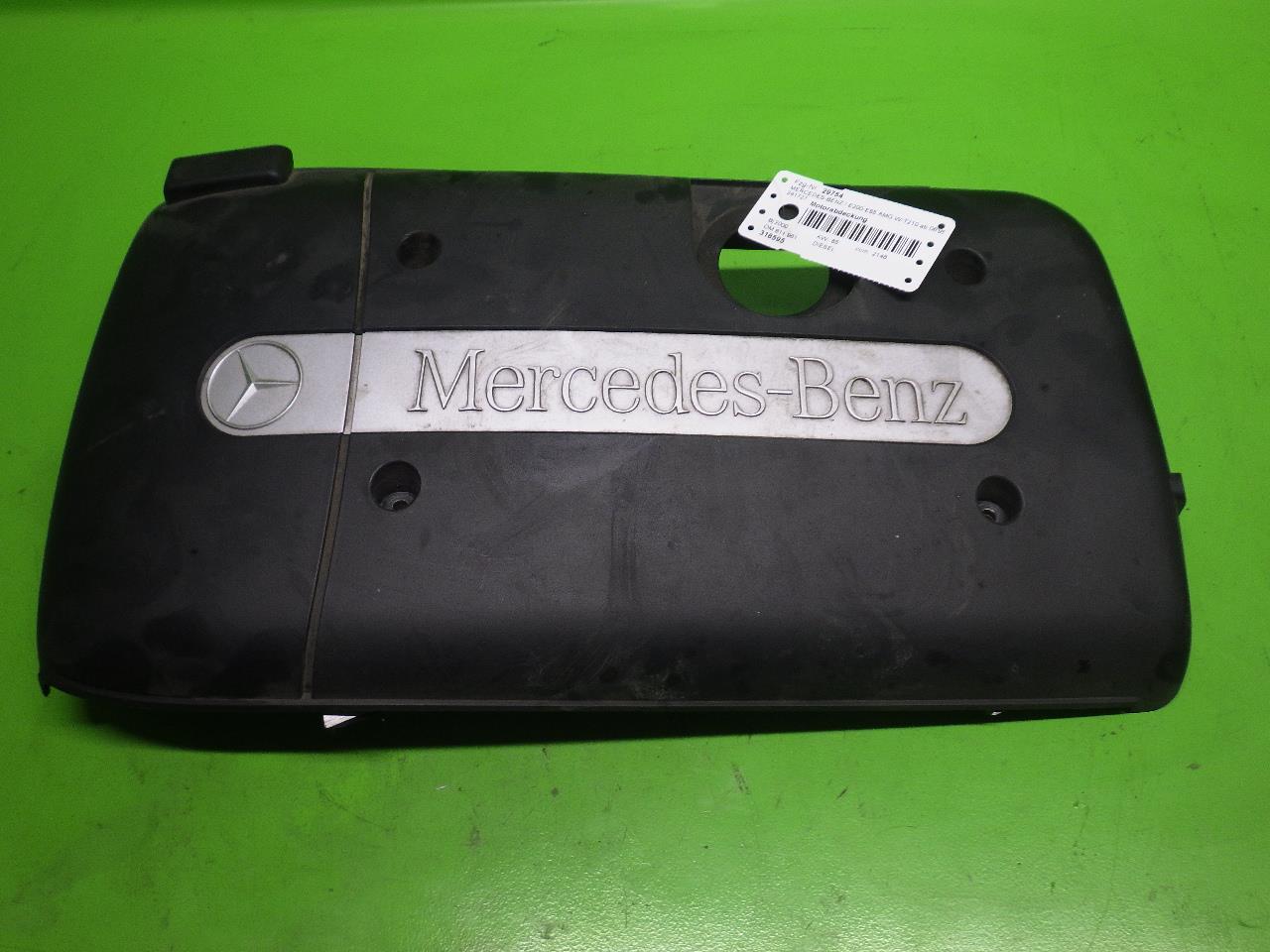 Engine cover MERCEDES-BENZ E-CLASS (W210) E 200 CDI (210.007) 6386485 ...