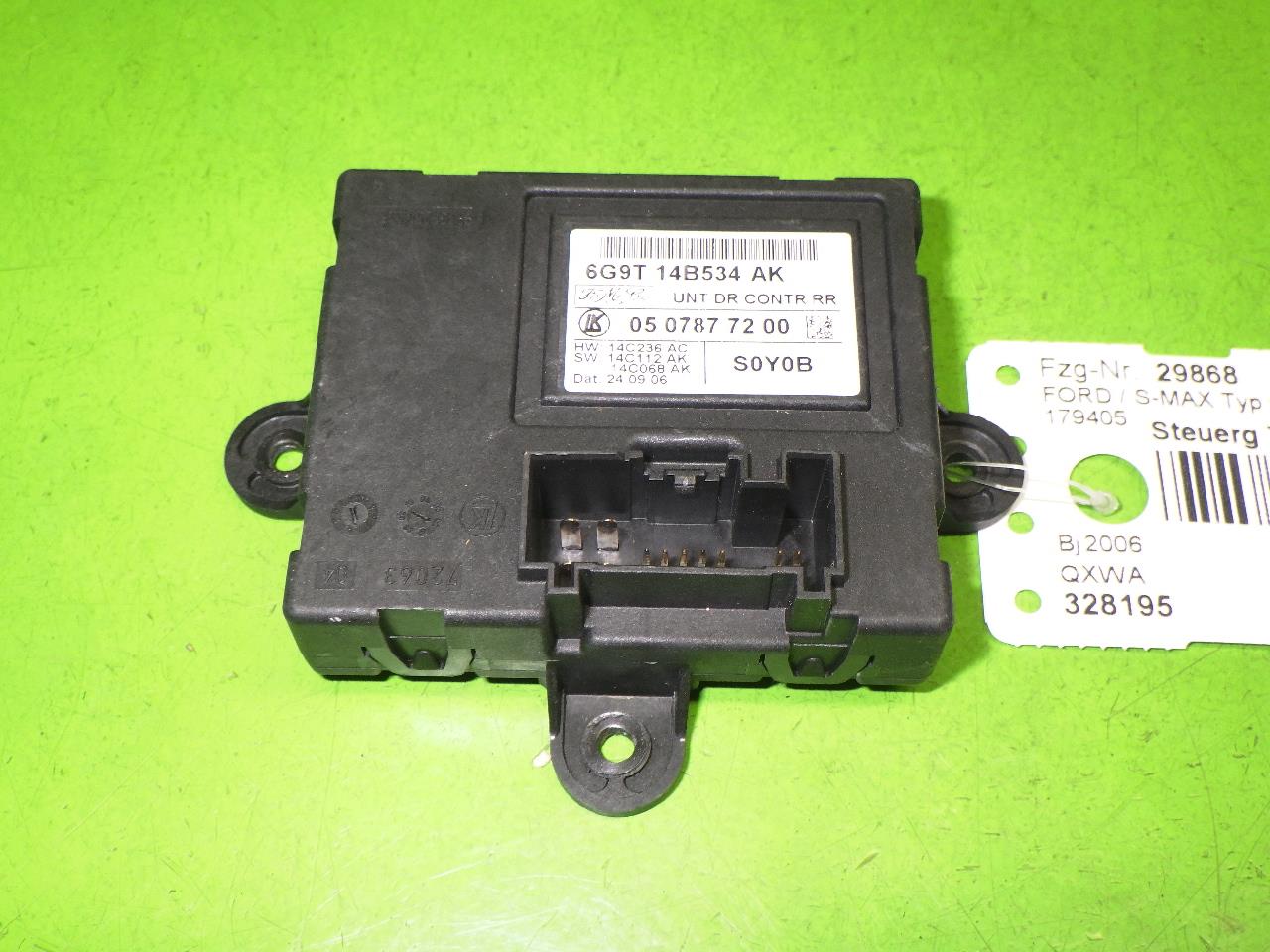 Electronic module FORD GALAXY II (WA6) 2.0 TDCi 6389328 | B-Parts