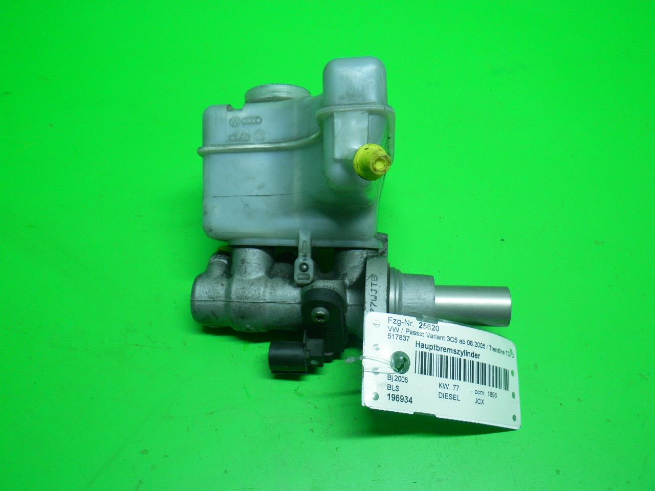 Brake master cylinder VW PASSAT B6 Variant (3C5) 1.9 TDI 6356022 | B-Parts