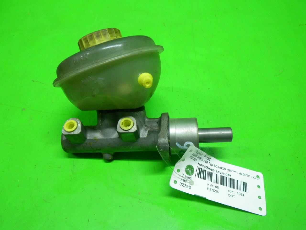 Master brake AUDI 80 B4 Saloon (8C2) 2.0 6389256 | B-Parts