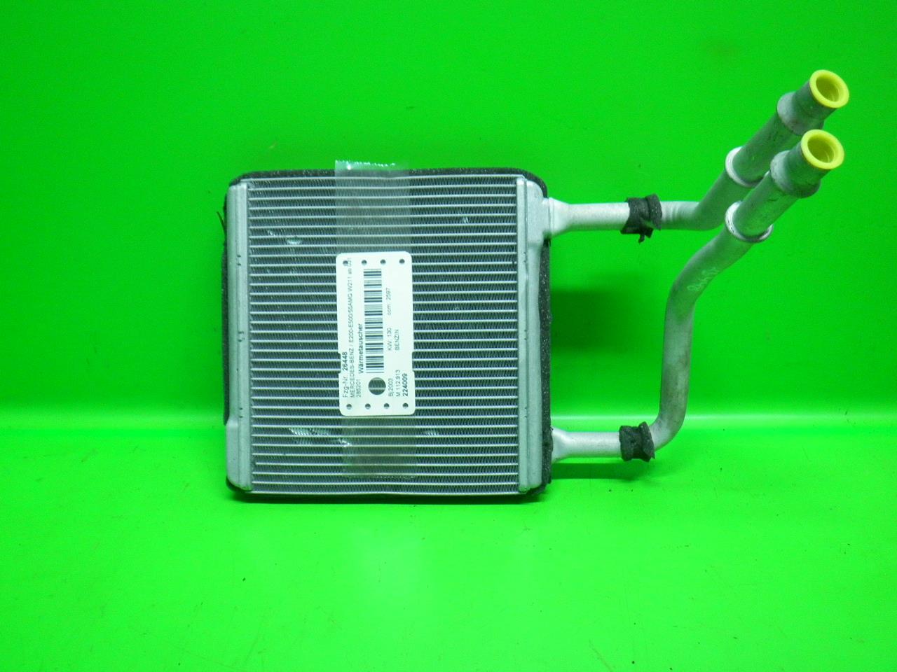 Heater matrix MERCEDES-BENZ E-CLASS (W211) E 240 (211.061) 6362263 | B ...