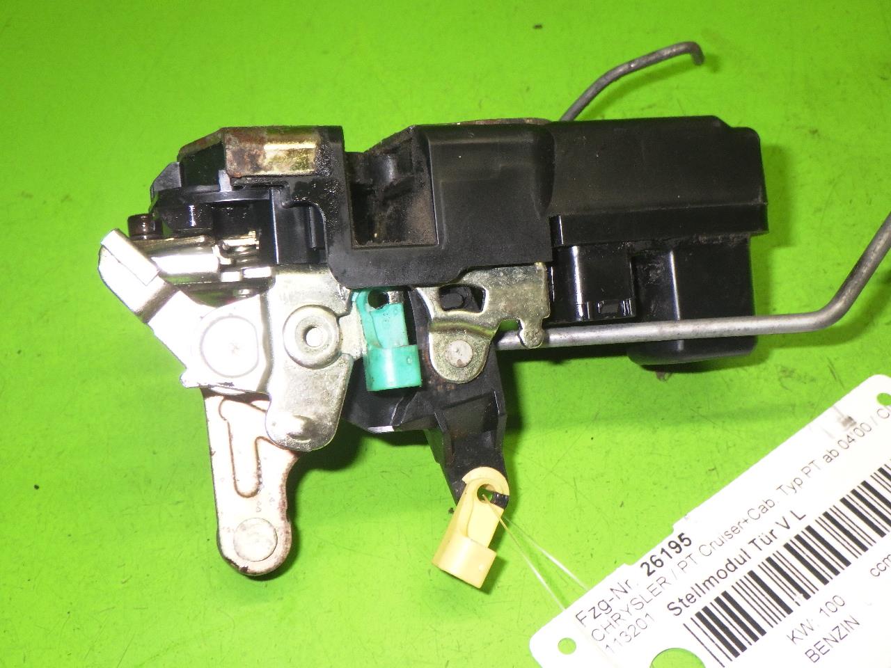 Front left lock CHRYSLER PT CRUISER (PT_) 2.0 6660223 | B-Parts