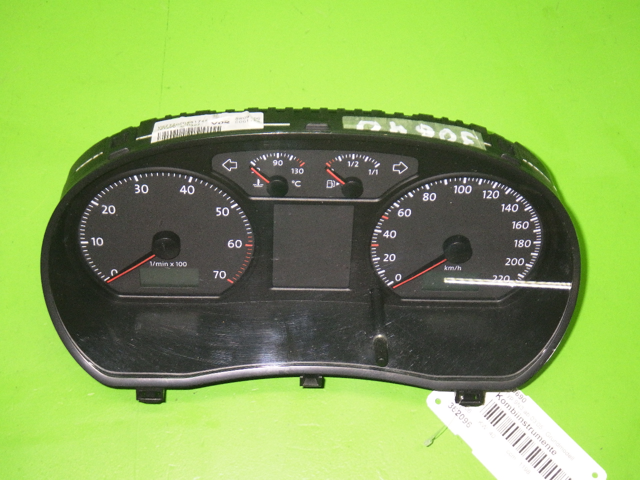 Instrument cluster VW POLO (9N_) 1.2 6950800 | B-Parts