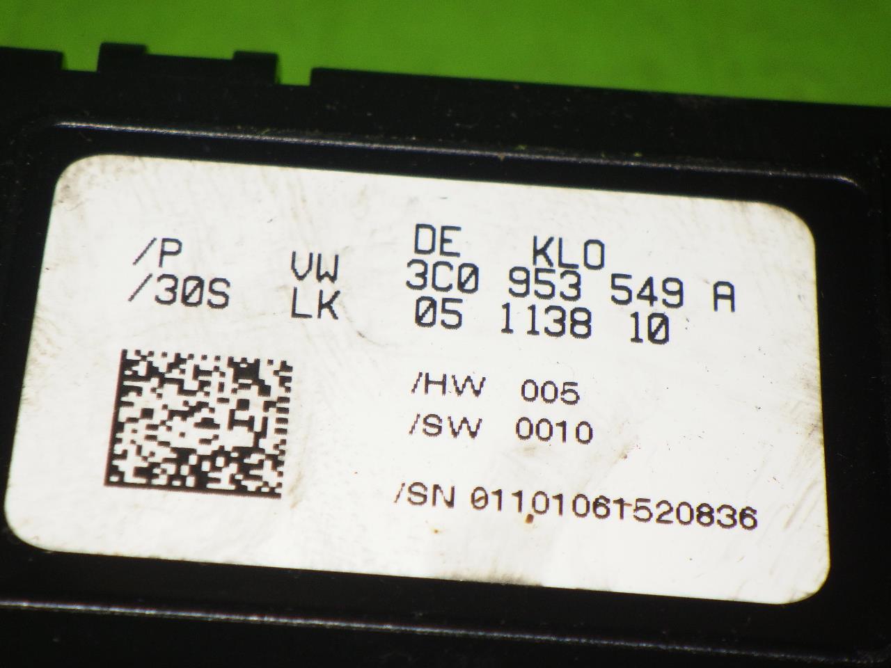 Steering column VW PASSAT B6 (3C2) 2.0 TDI VW: 3C0953549A | B-Parts