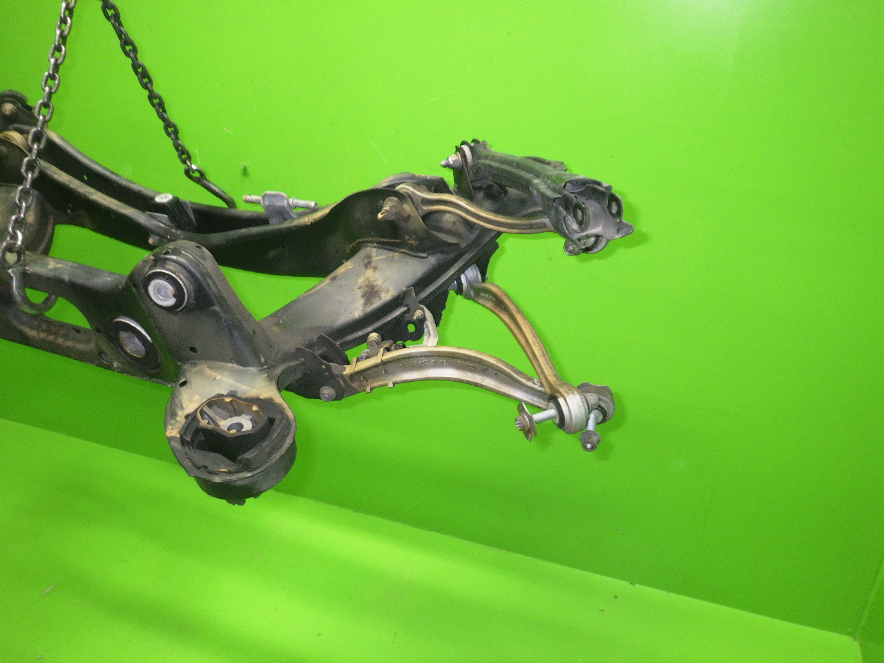 Hinterachse MERCEDES-BENZ C-CLASS (W204) C 180 CGI (204.031) MERCEDES ...