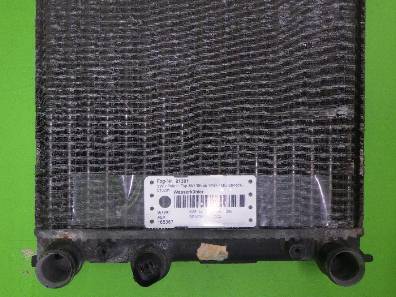 Water radiator VW POLO III CLASSIC (6V2) 60 1.4 6349363 | B-Parts