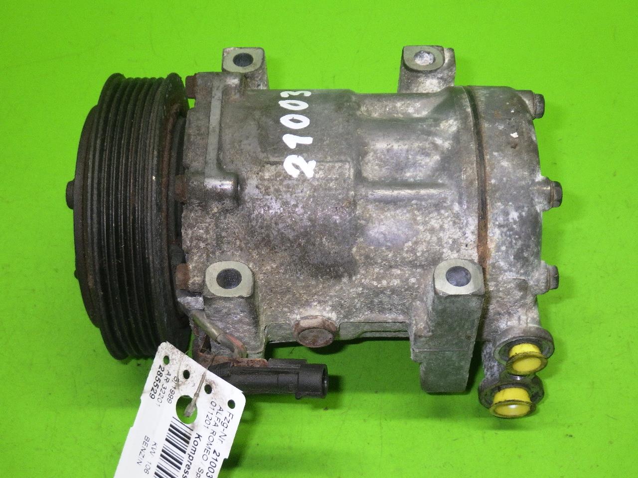 Compresseur AC ALFA ROMEO SPIDER (916_) 1.8 16V (916S3) 6377530 | B-Parts