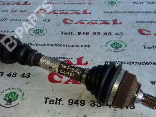 Left front driveshaft CITROËN BERLINGO / BERLINGO FIRST Box Body/MPV (M_) 2.0 HDI 90 (MBRHY ...