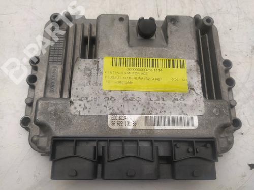 Engine control unit (ECU) PEUGEOT 307 (3A/C) 1.6 HDi 110 10712897 | B-Parts