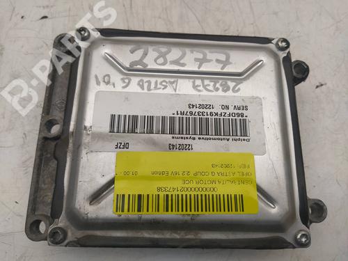 Engine control unit (ECU) OPEL ASTRA G Coupe (T98) 2.2 16V (F07 ...