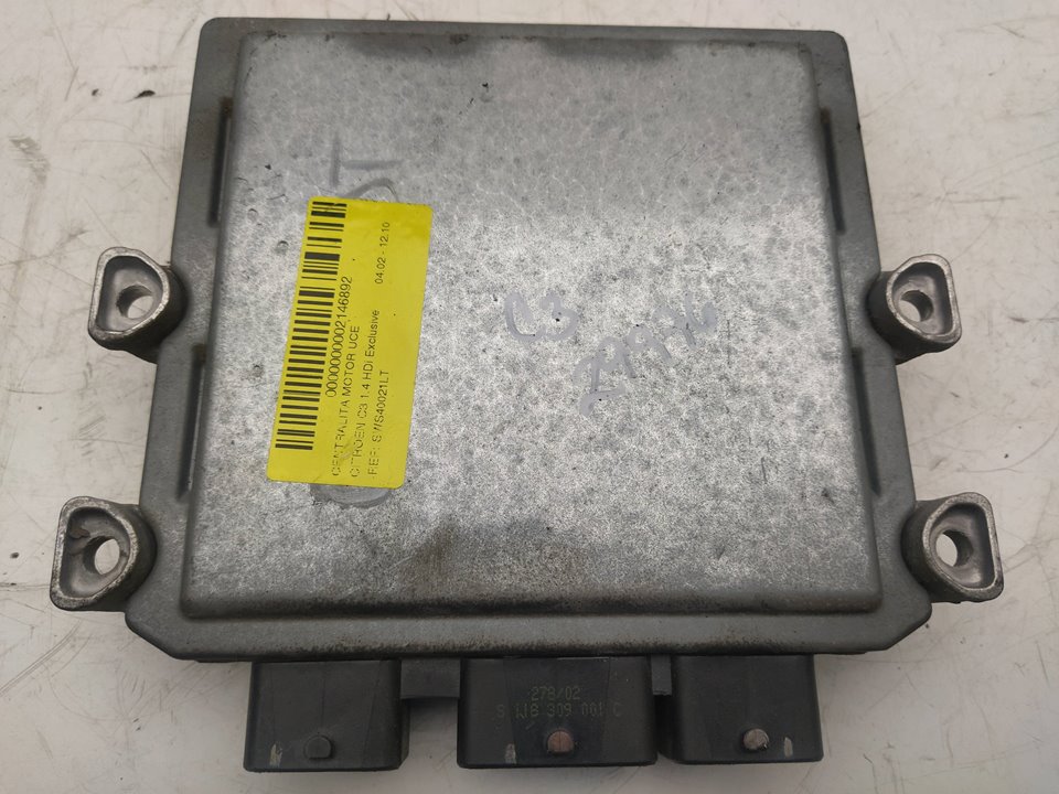 Engine control unit (ECU) CITROËN C3 I (FC_, FN_) 1.4 HDi 10676447 | B ...