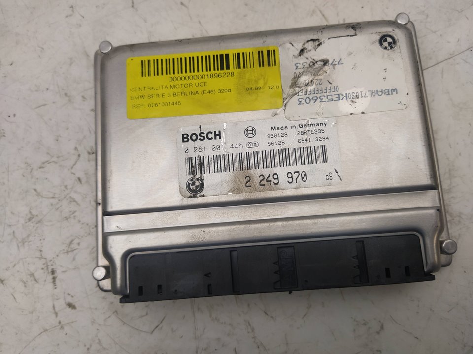 Engine control unit (ECU) BMW 3 (E46) 320 d 7576633 | B-Parts