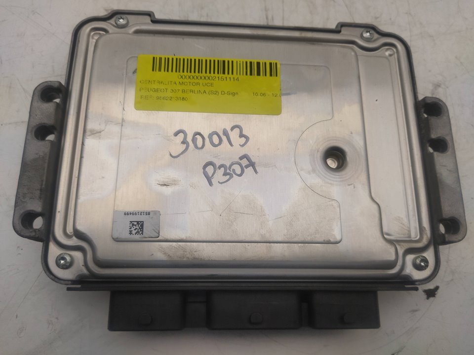 Engine control unit (ECU) PEUGEOT 307 (3A/C) 1.6 HDi 110 10712897 | B-Parts
