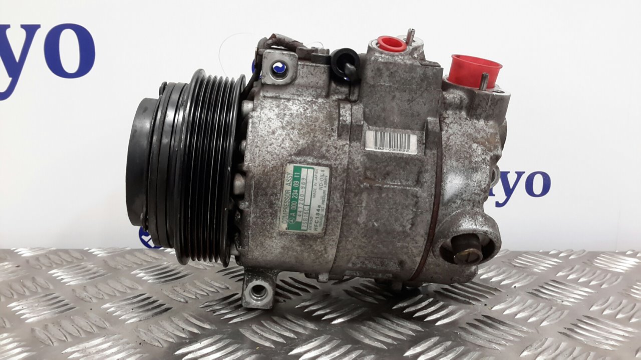 AC compressor MERCEDES-BENZ SLK (R170) 230 Kompressor (170.447) 7566132 ...