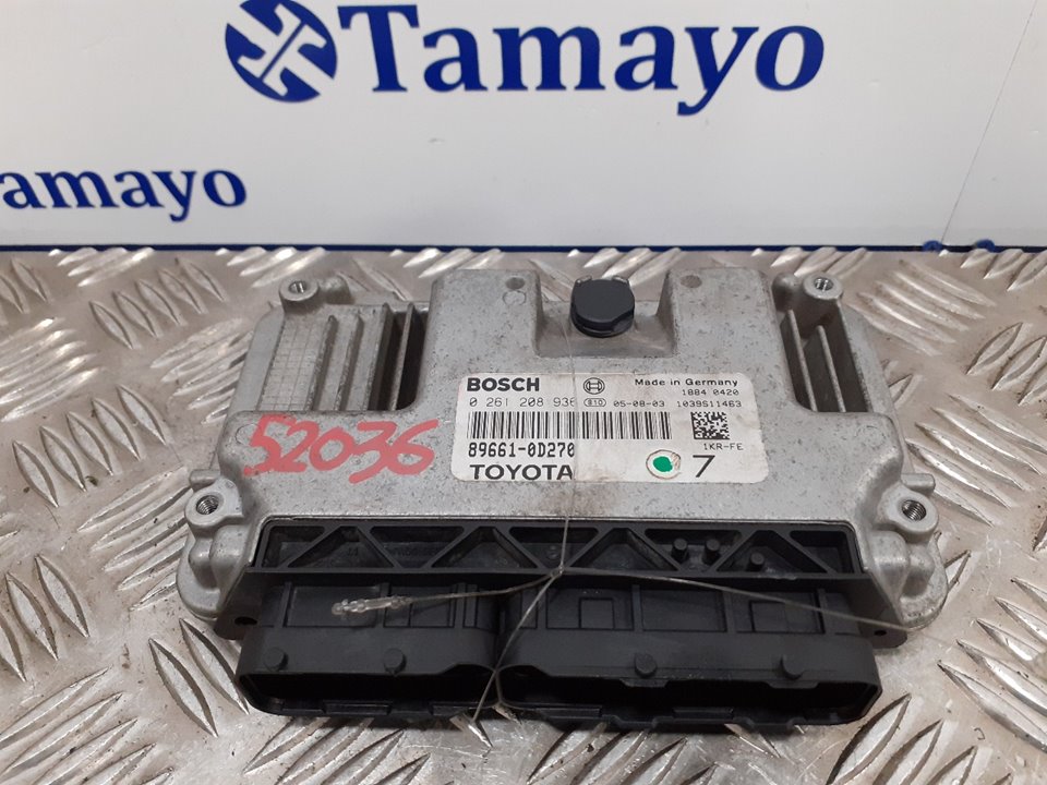 Engine control unit (ECU) TOYOTA YARIS (_P9_) 8265799 | B-Parts