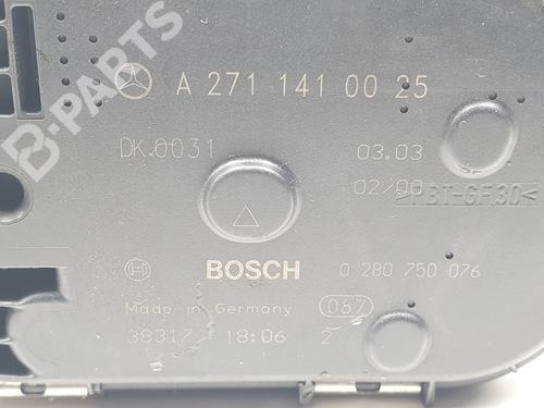 Throttle body MERCEDES-BENZ C-CLASS (W203) C 180 Kompressor (203.046 ...