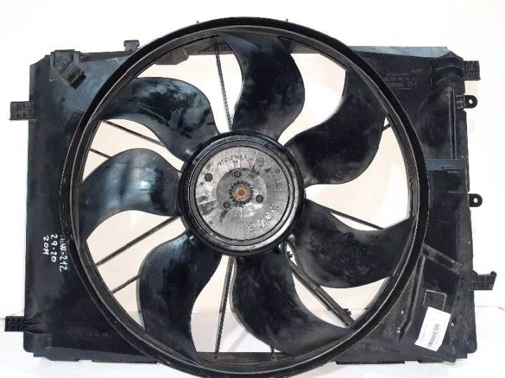 Radiator fan MERCEDES-BENZ E-CLASS (W212) E 220 CDI / BlueTEC (212.001 ...
