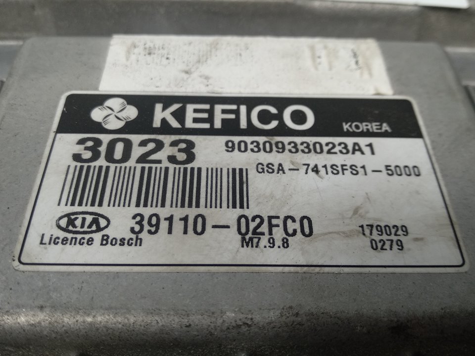 Engine control unit (ECU) KIA PICANTO (SA) 1.0 9089576 | B-Parts