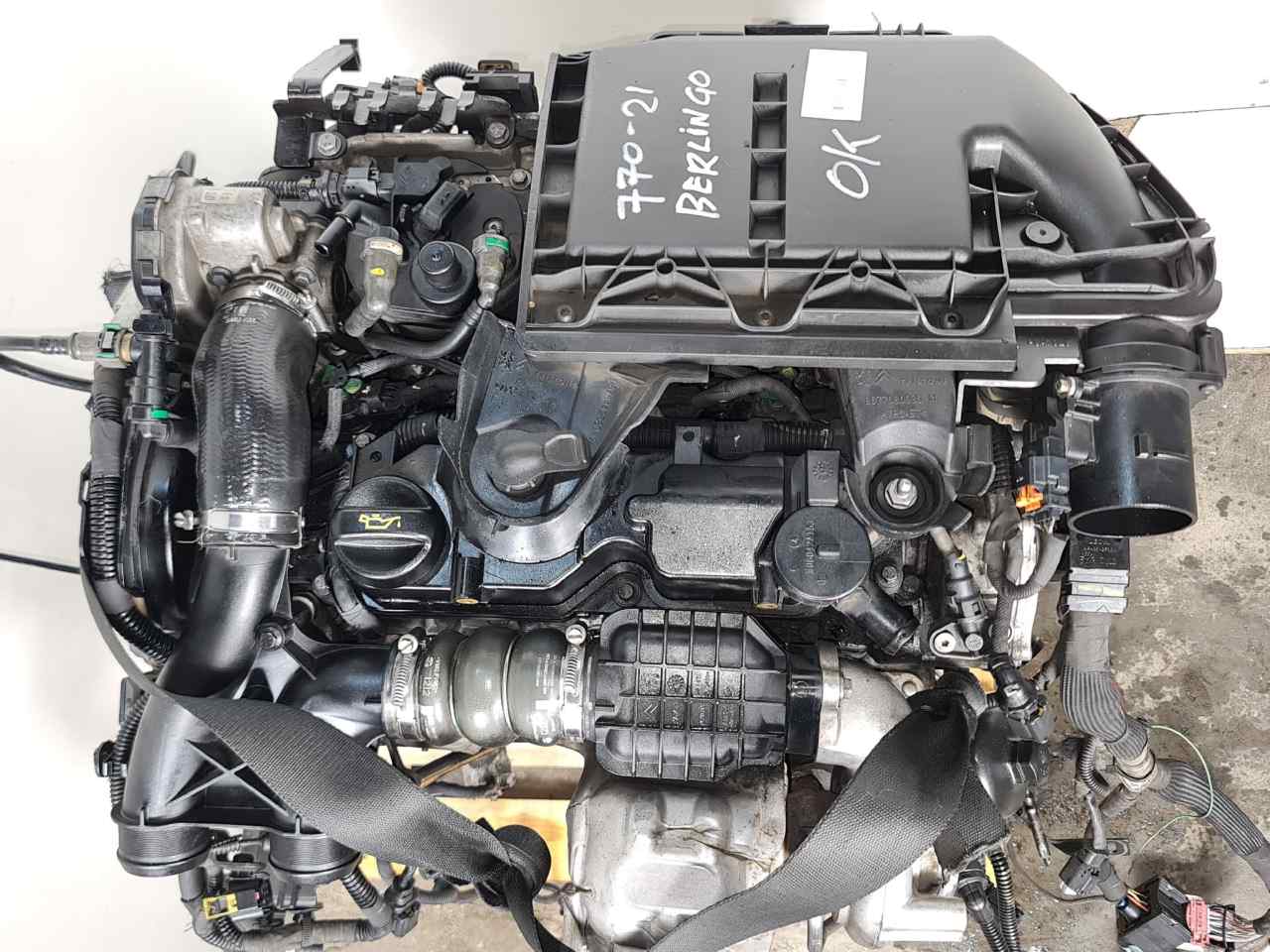 Engine CITROËN BERLINGO MULTISPACE (B9) 1.6 HDi 90 7807155 | B-Parts
