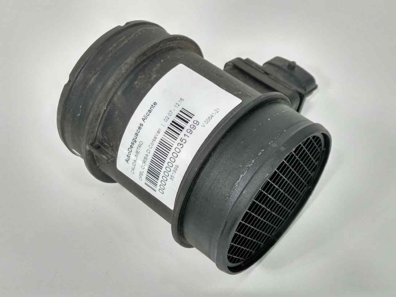 Mass air flow sensor OPEL CORSA D (S07) 1.3 CDTI (L08, L68) 7655752 | B ...