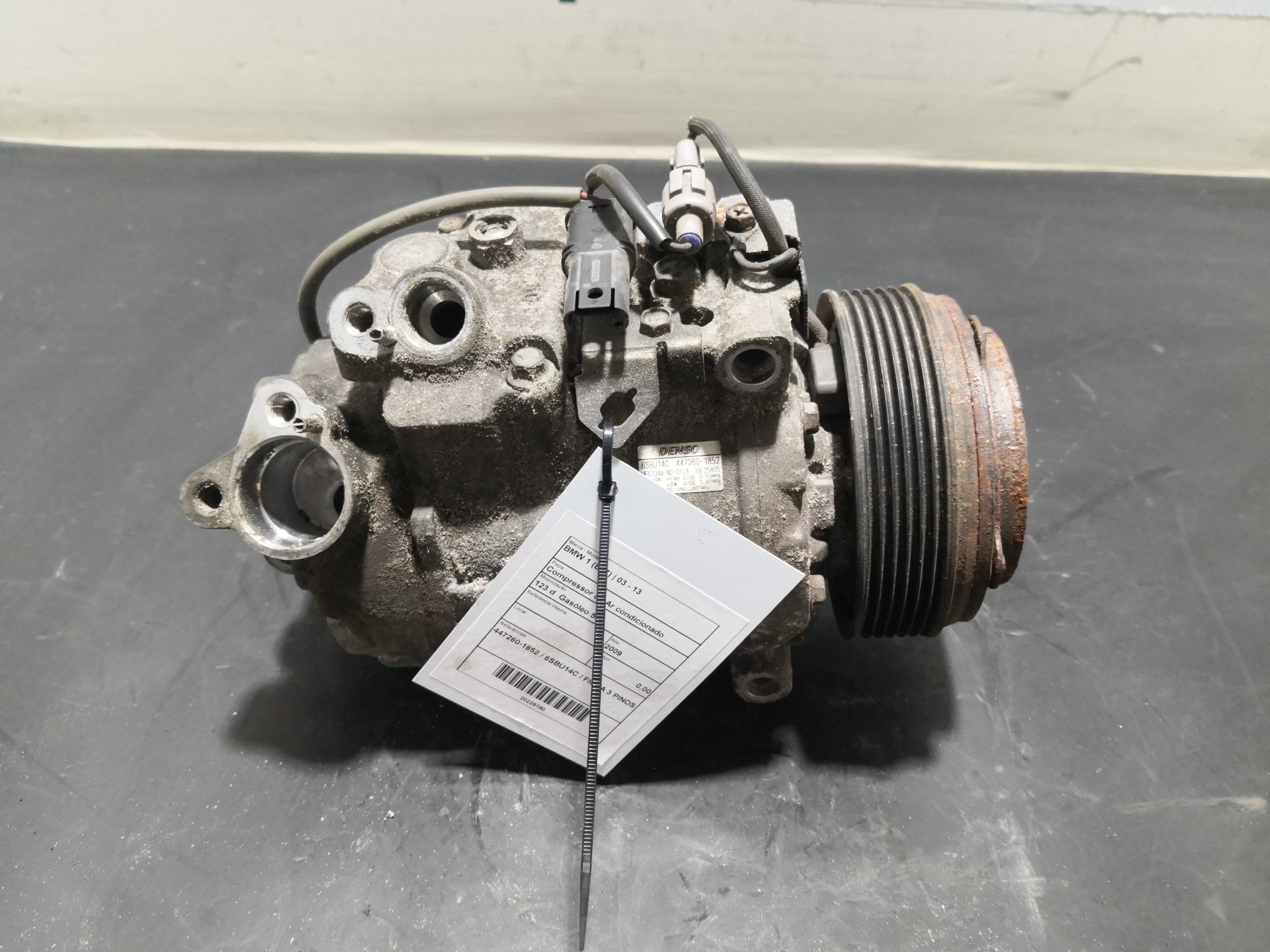 AC compressor BMW 1 (E87) 123 d 8068402 | B-Parts