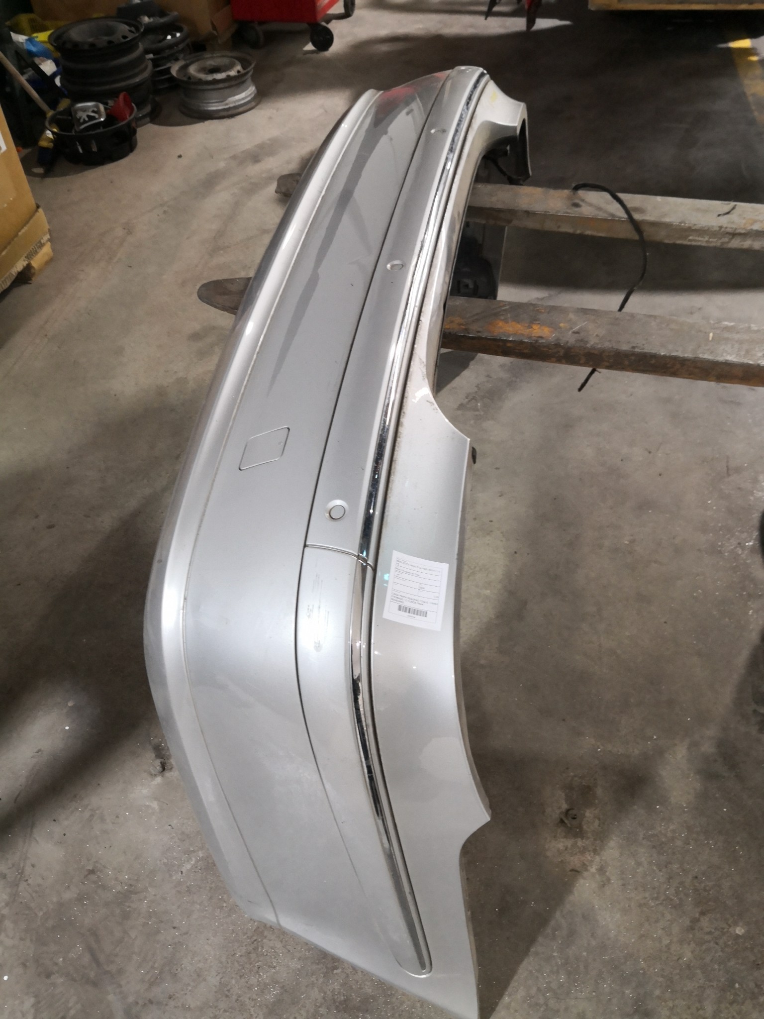 Rear bumper MERCEDES-BENZ E-CLASS (W211) E 220 CDI (211.006) 8164099 ...
